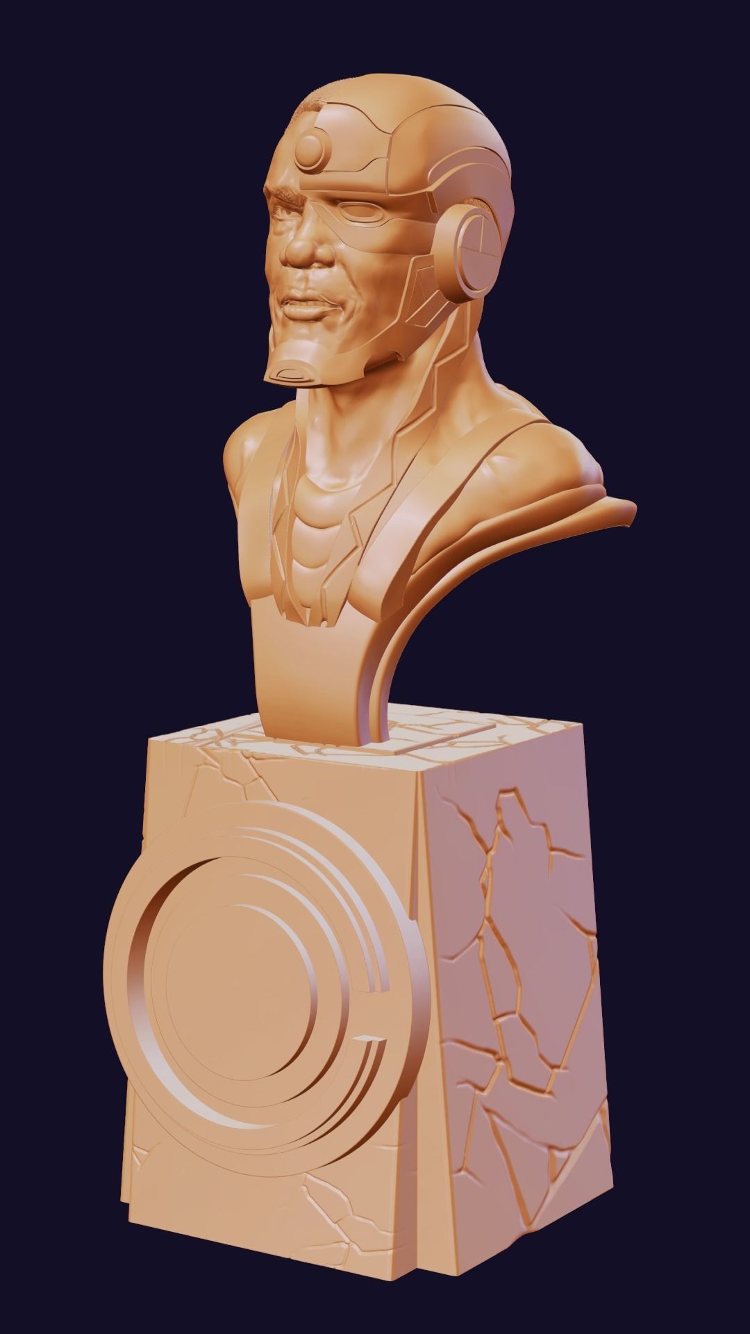 Cyborg - Classic DC 3D model 3D printable | CGTrader