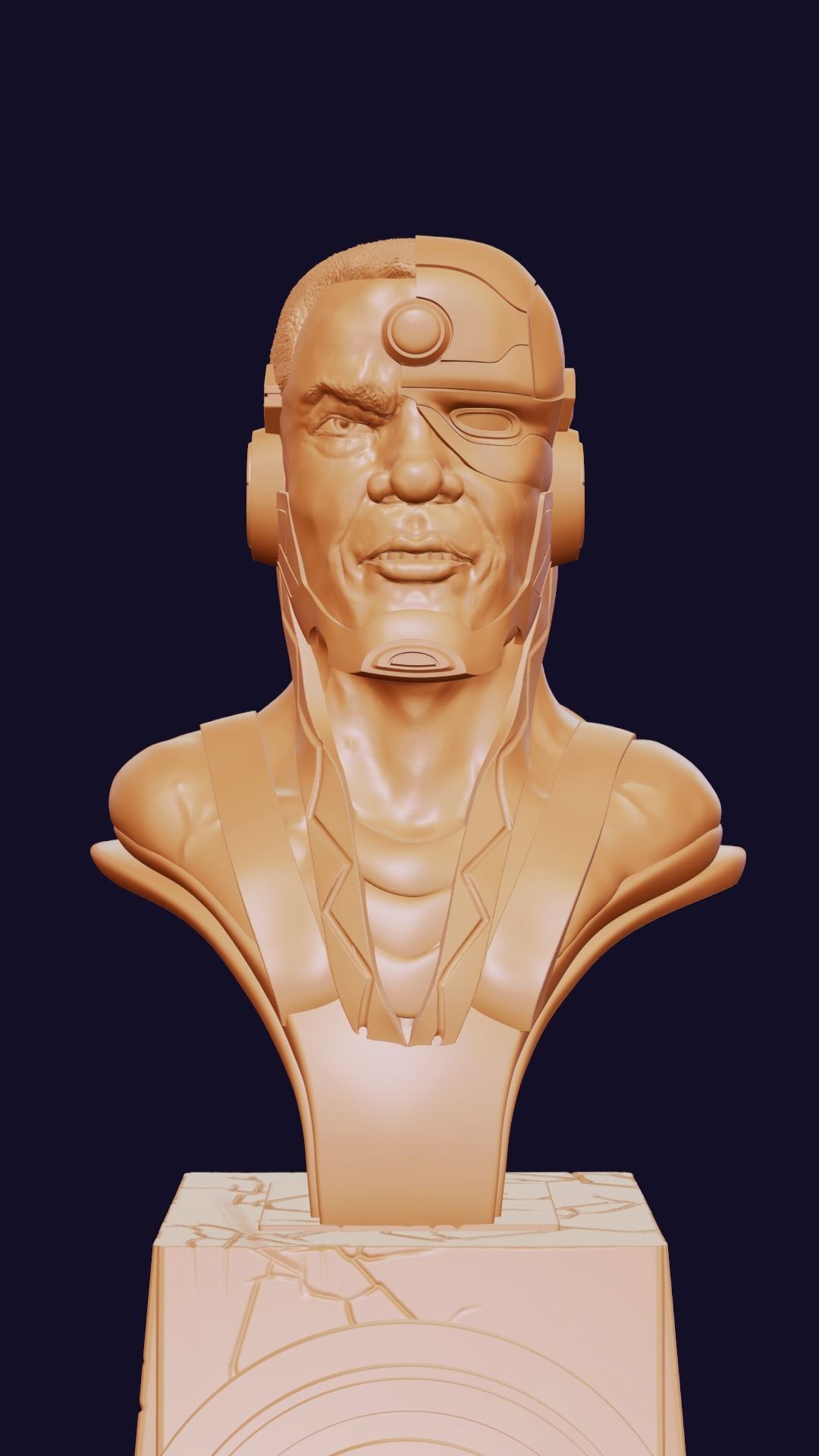 Cyborg - Classic DC 3D model 3D printable | CGTrader