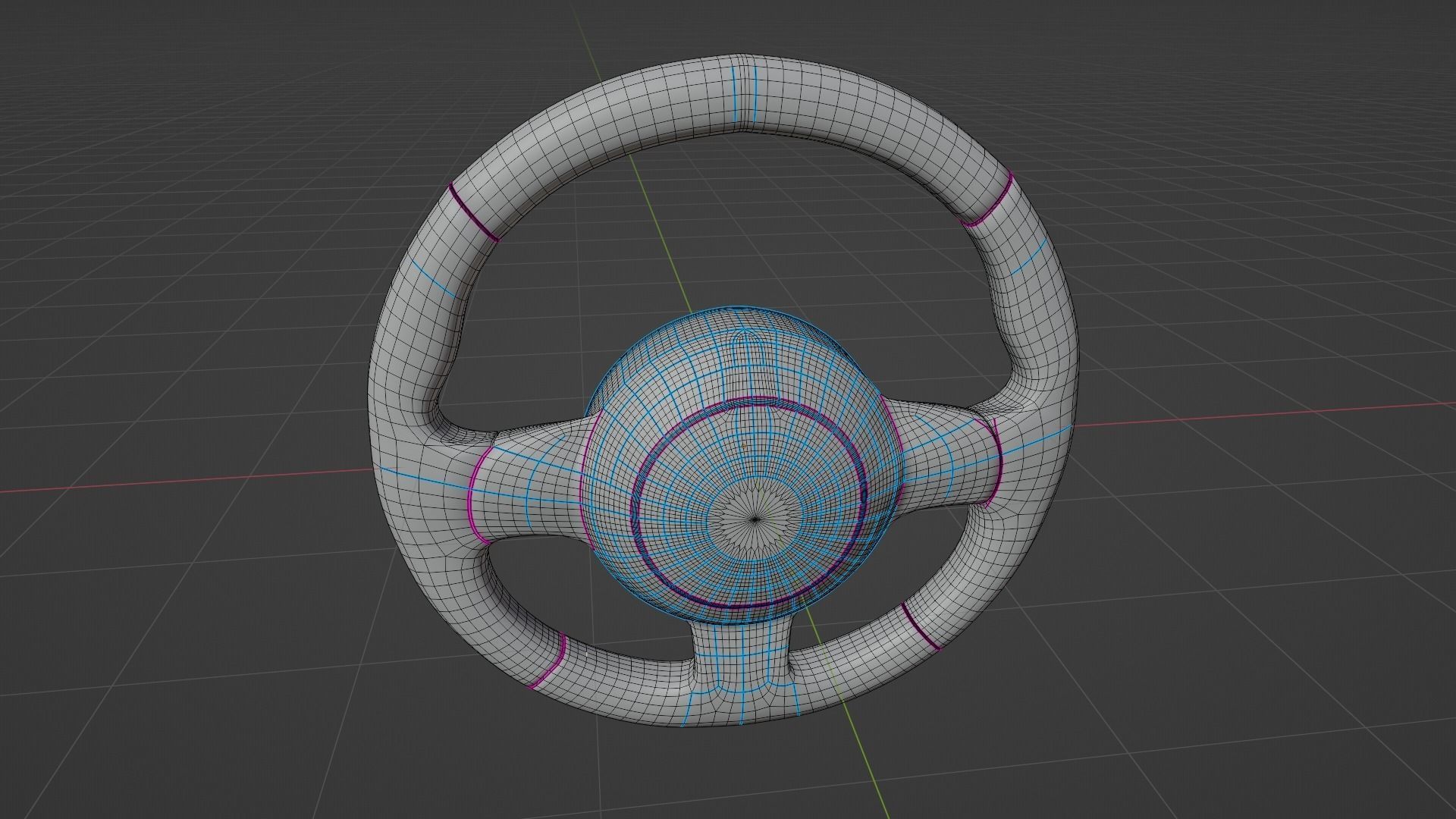 Car Steering Wheel free 3D model | CGTrader