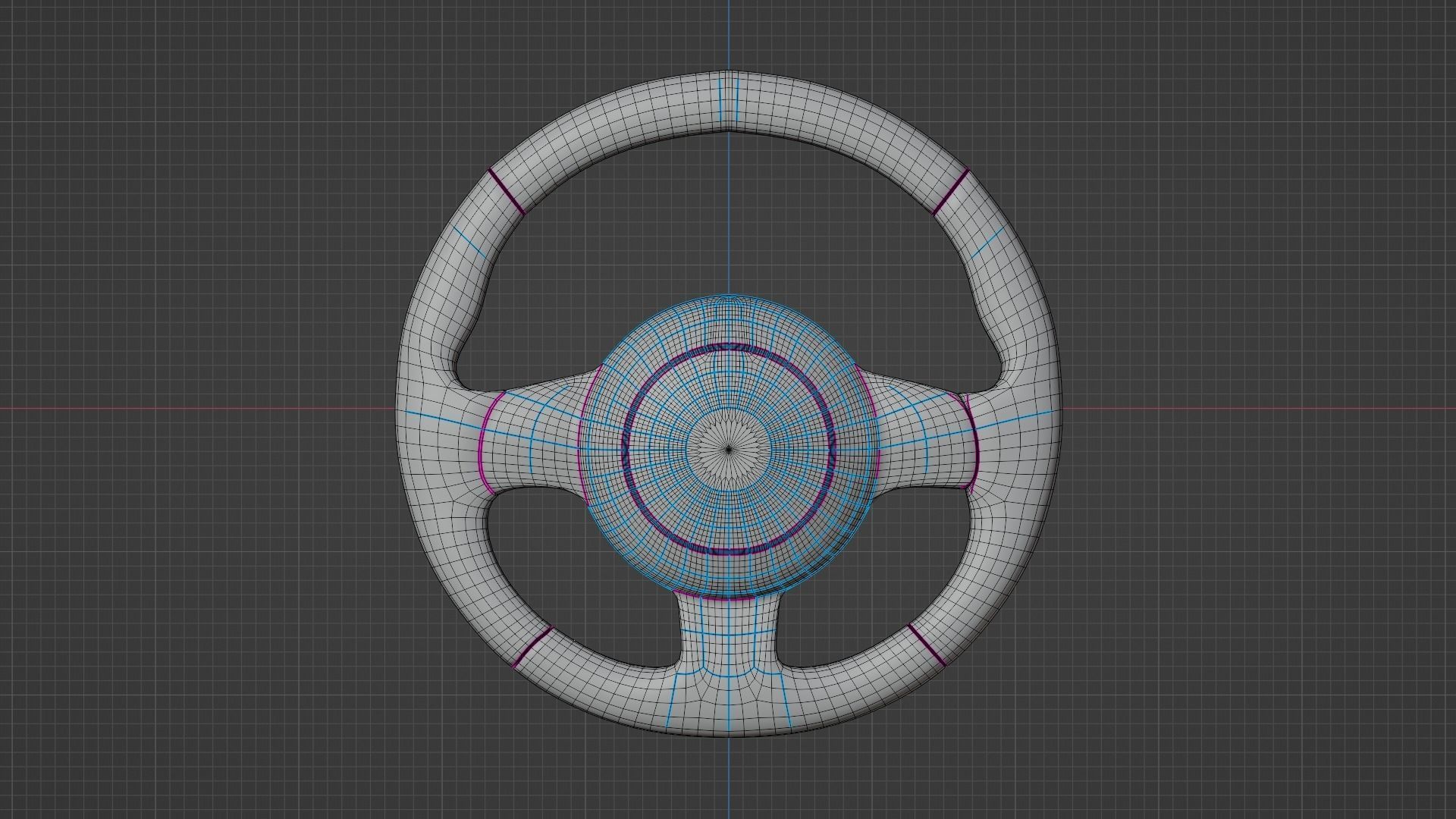 Car Steering Wheel free 3D model | CGTrader
