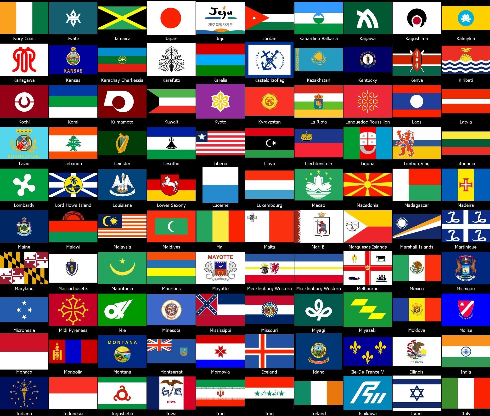 Set of 500 flag Texture | CGTrader