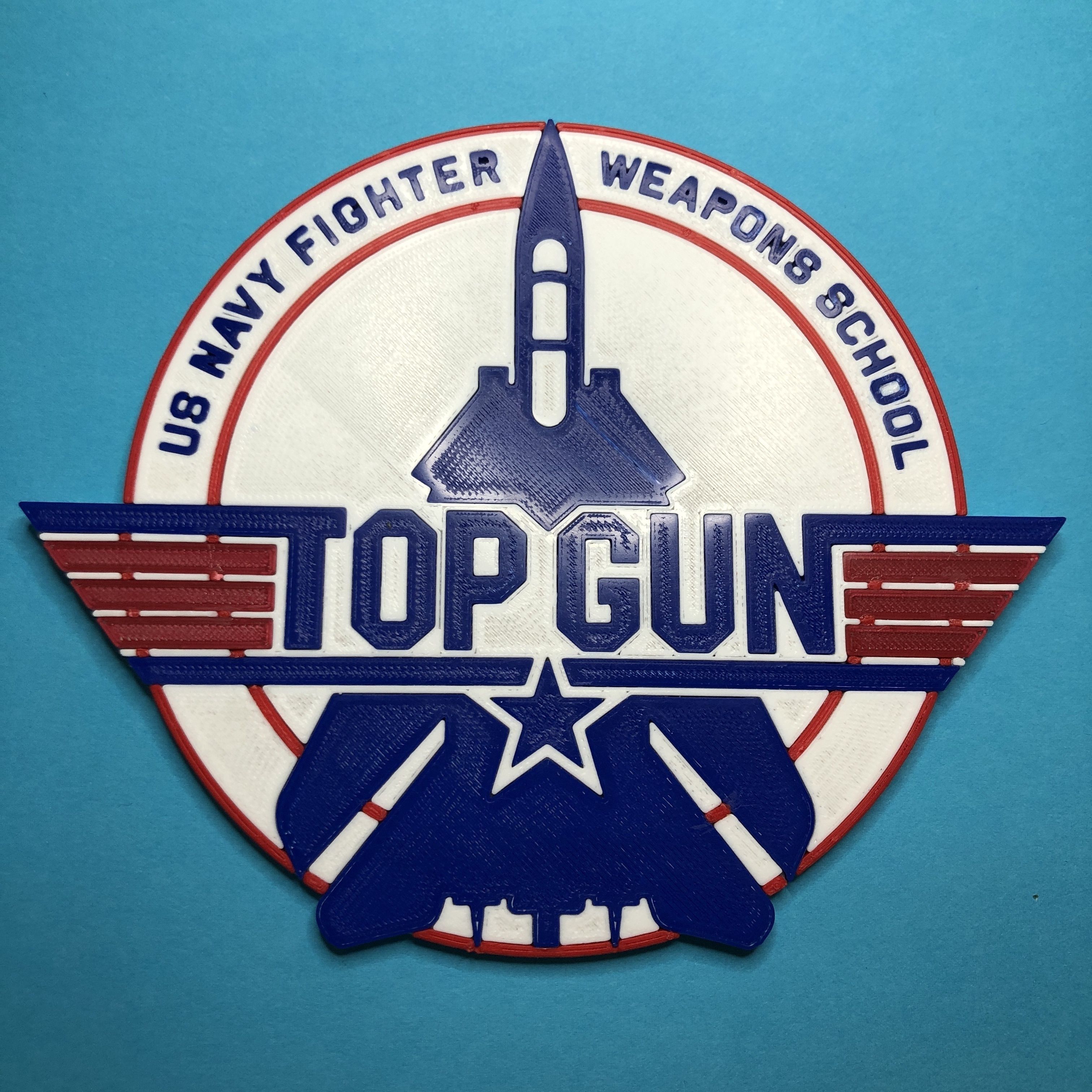Top Gun F14 Tomcat Coaster 3D model 3D printable | CGTrader