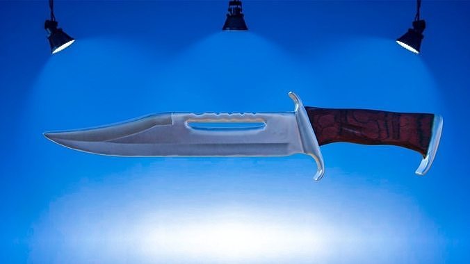 Knife Model 1 Free free VR / AR / low-poly 3D model | CGTrader
