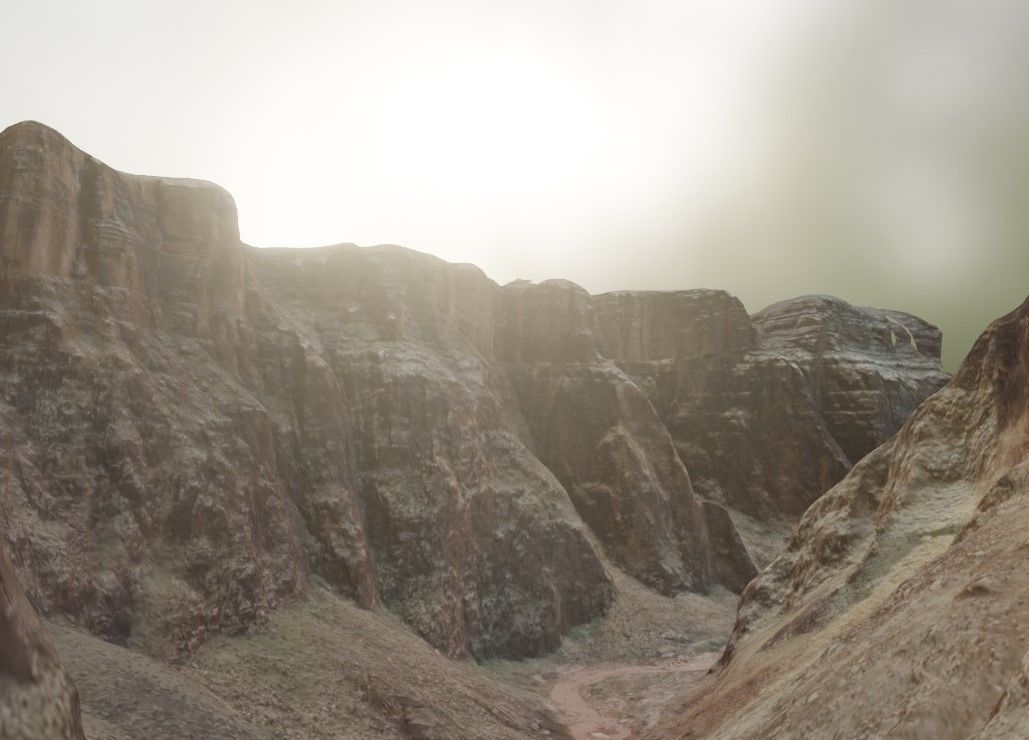 Rock mountains photogrammetry 3D model | CGTrader