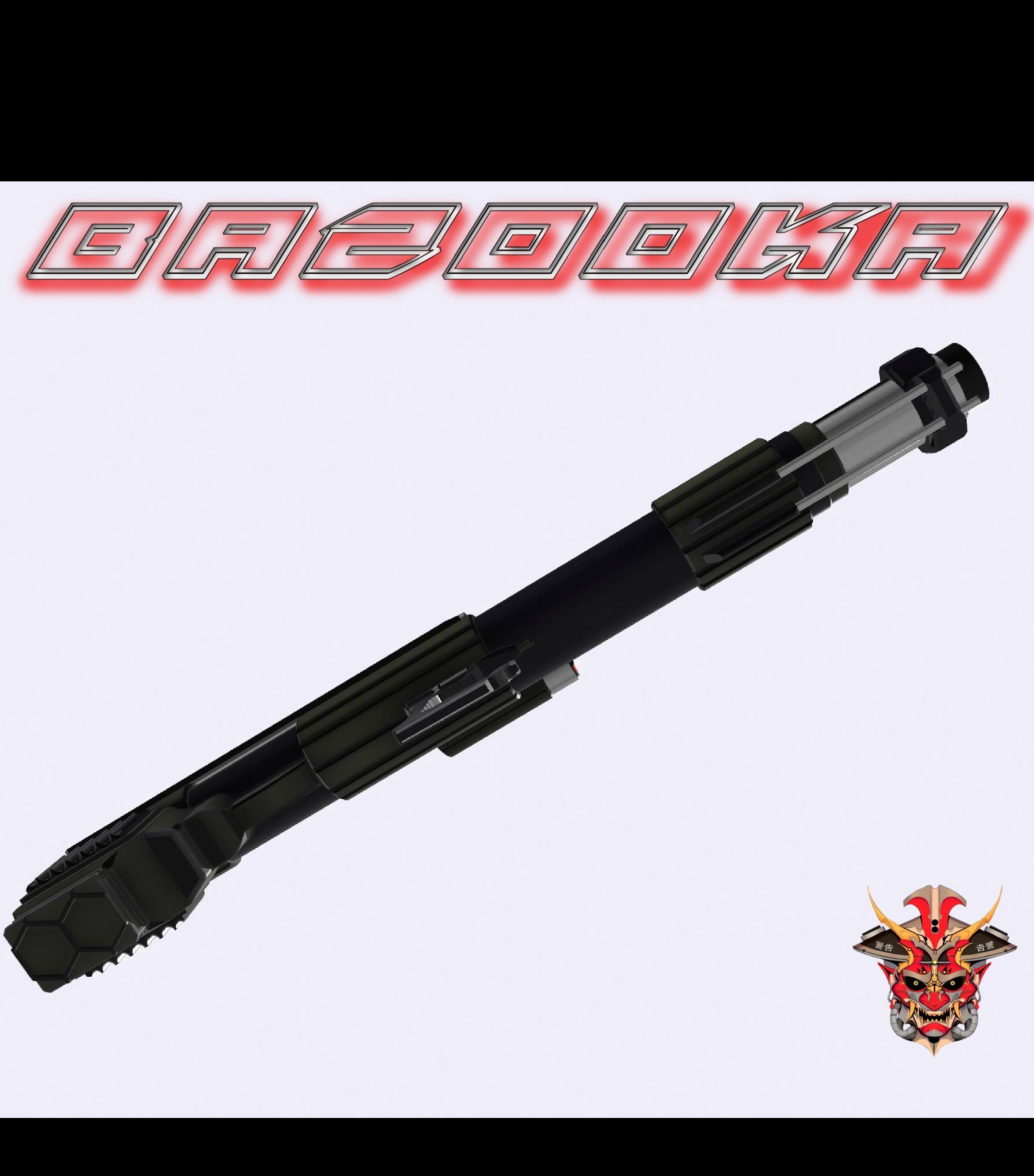 Gundam Bazooka 3D model 3D printable | CGTrader