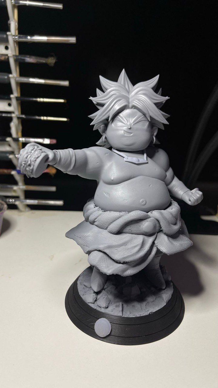 Broly Fat 3D model 3D printable | CGTrader