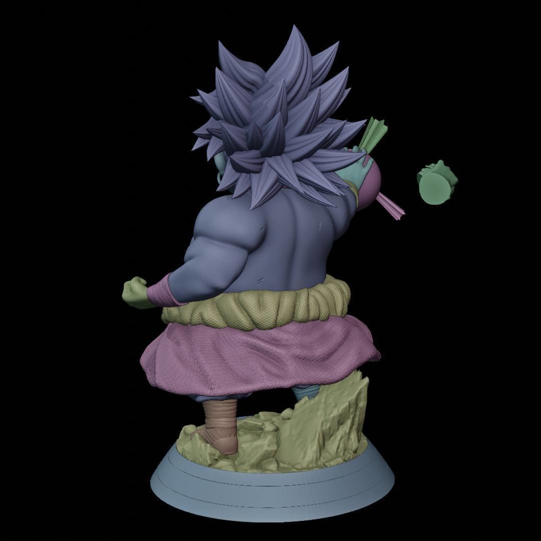 Broly Fat 3D model 3D printable | CGTrader