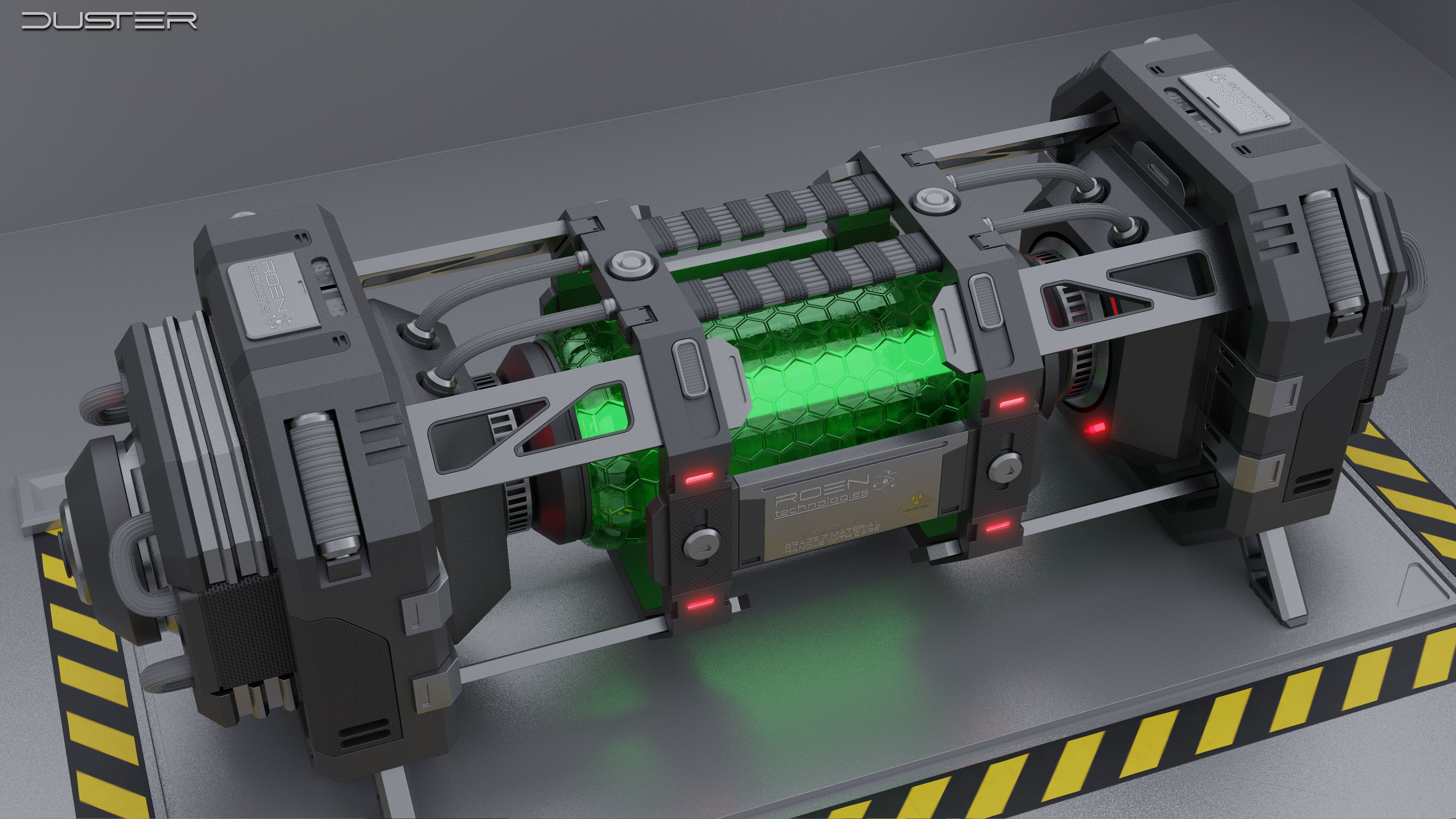 Sci-Fi Device 3D model | CGTrader