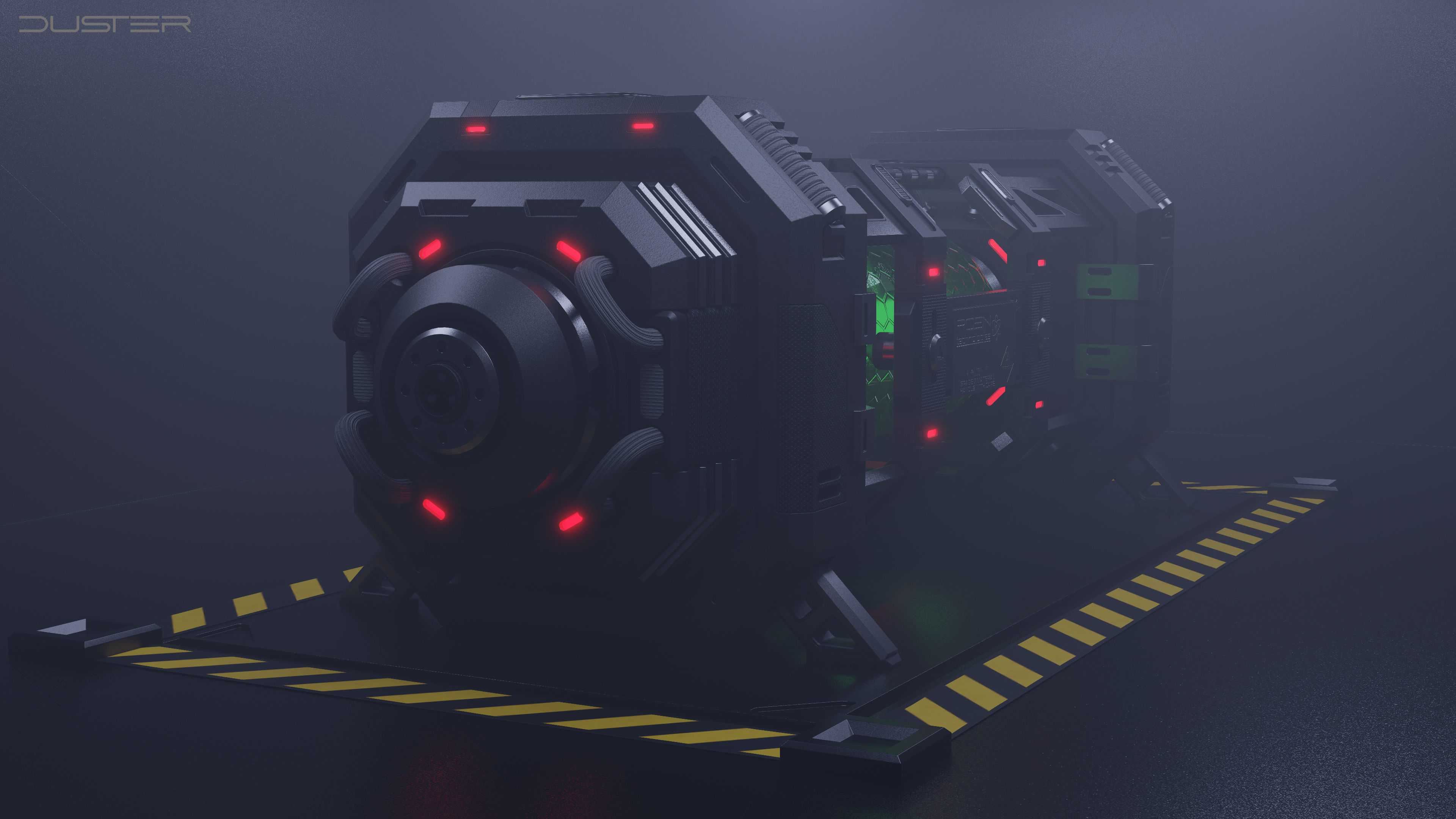 Sci-Fi Device 3D model | CGTrader