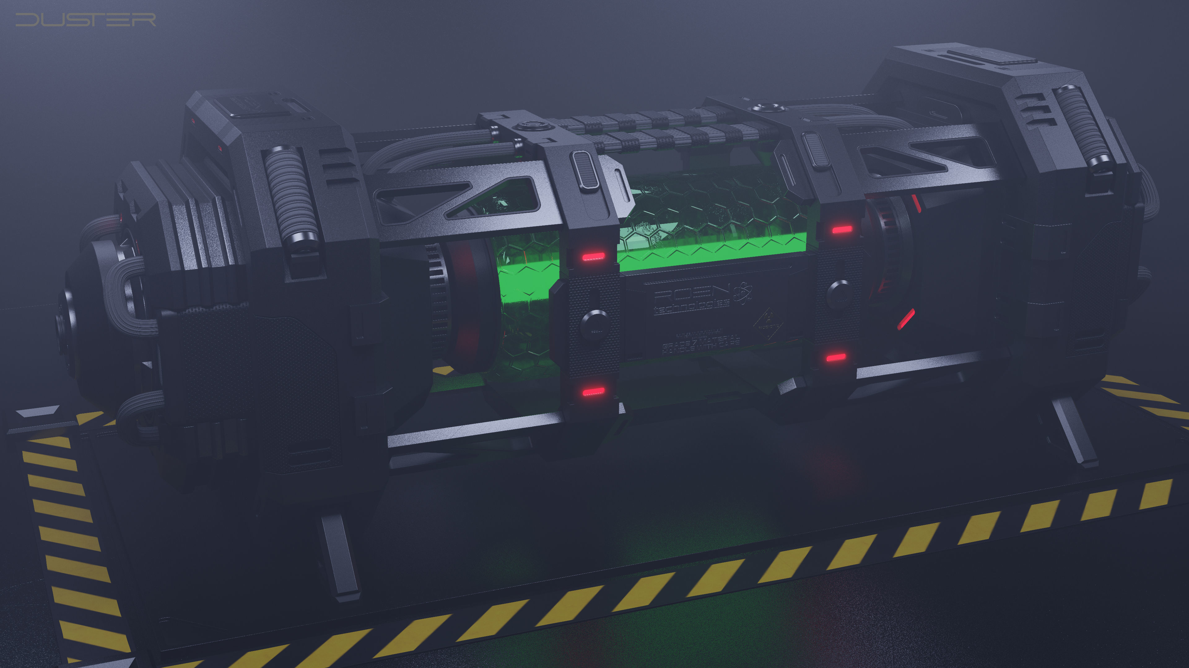 Sci-Fi Device 3D model | CGTrader