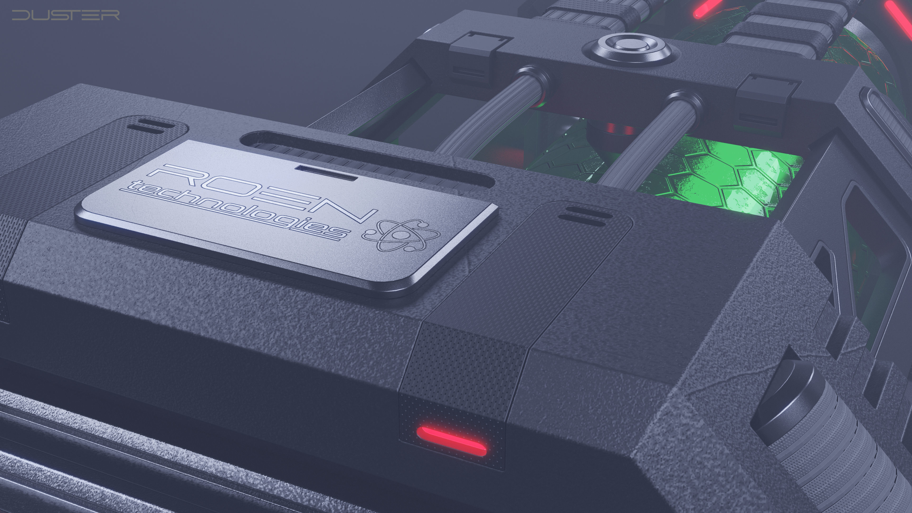 Sci-Fi Device 3D model | CGTrader