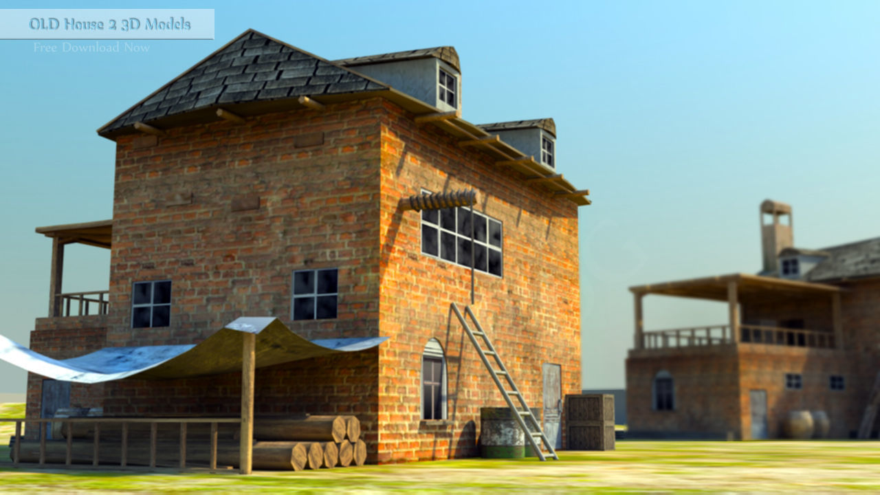 Old House free 3D model | CGTrader