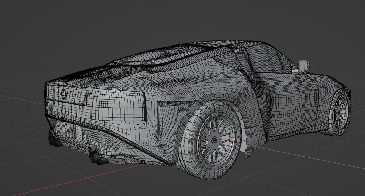 Nissan Z 2023 3D Model free VR / AR / low-poly 3D model | CGTrader