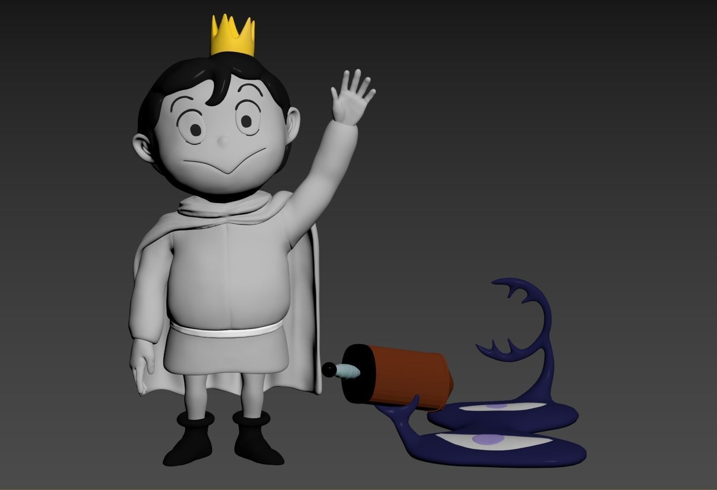 Boji and kage 3D model | CGTrader