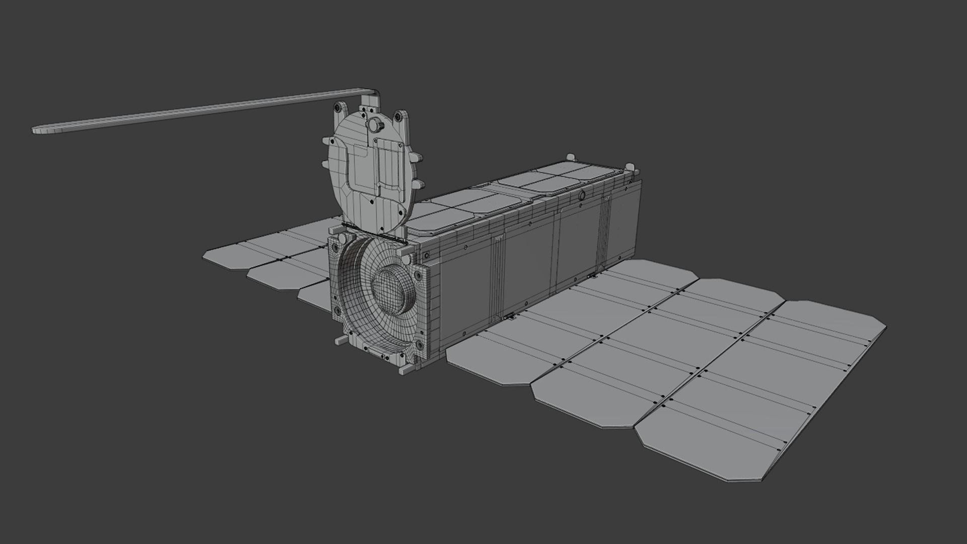 PLANET Dove Cube Satellite free 3D model | CGTrader