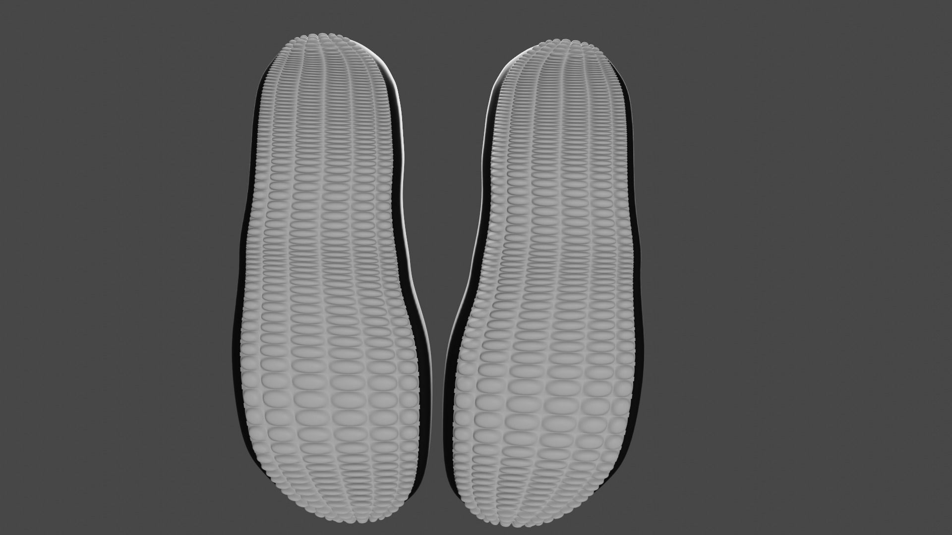 Basic slippers model Free 3d 3D model | CGTrader