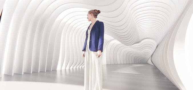 abstract scene 3D model | CGTrader