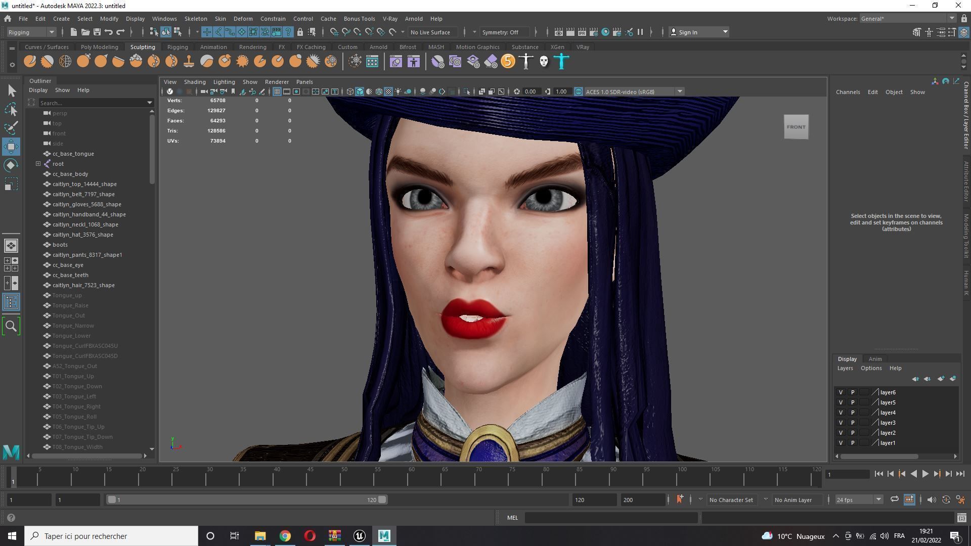 3D model Caitlyn league of legends arcane VR / AR / low-poly | CGTrader