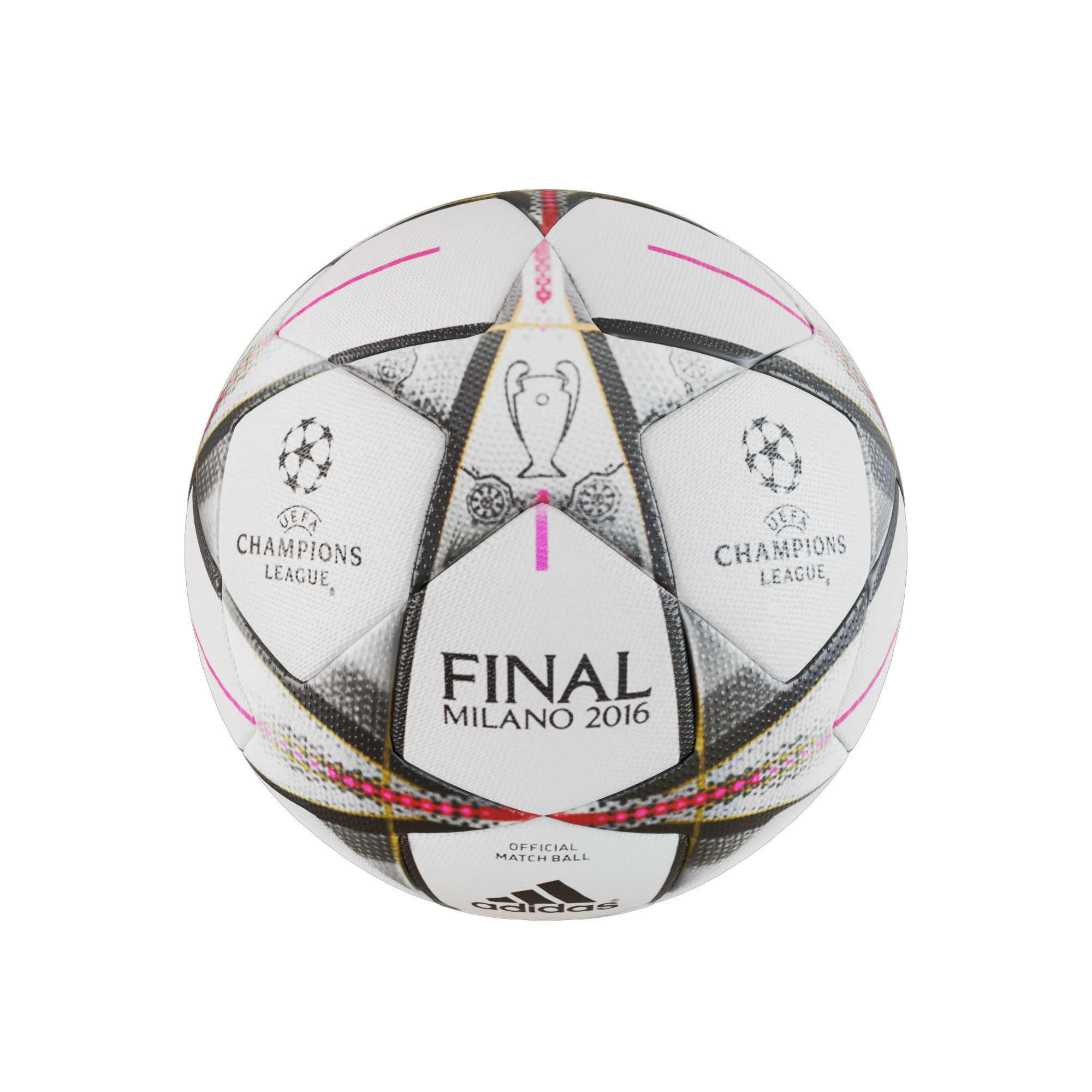 Set Of Adidas Finale Balls 3D model | CGTrader