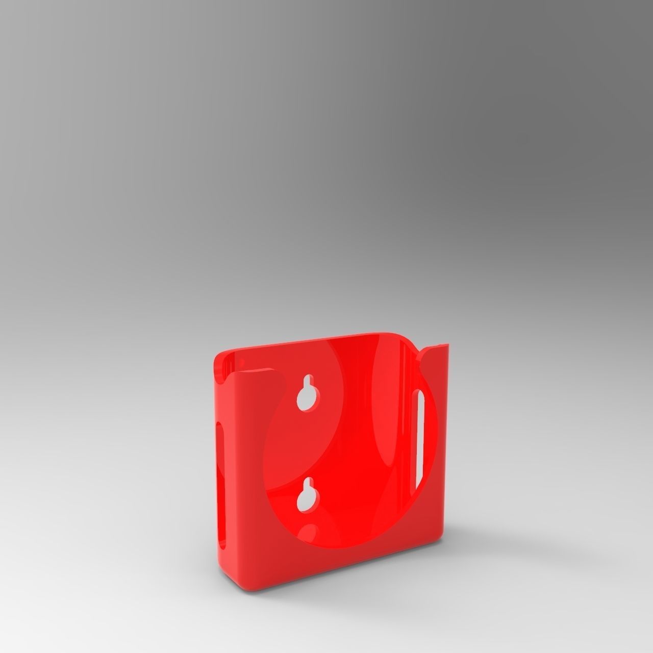 wall mount remote control 3D model 3D printable | CGTrader