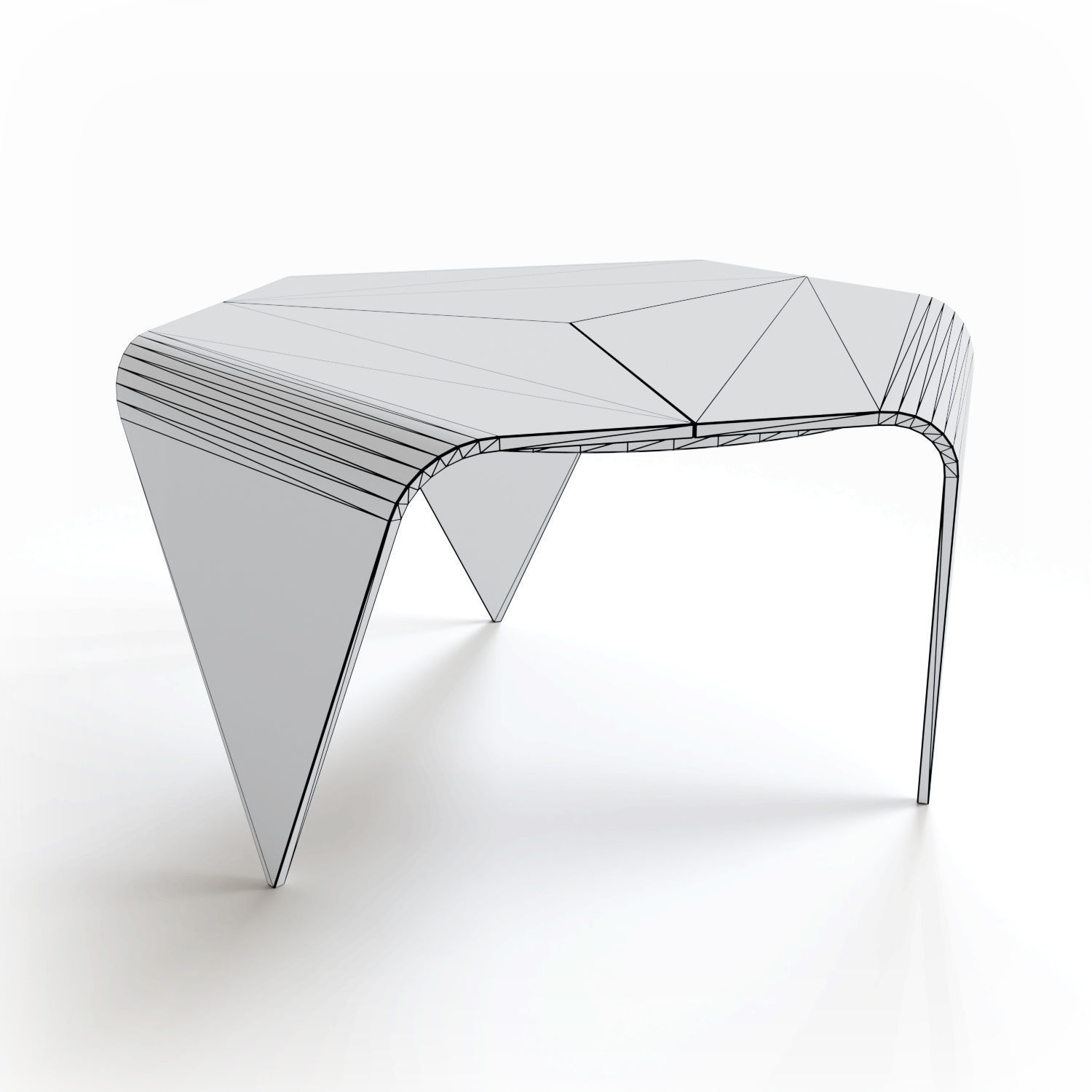 Artek Trienna Table 3D model | CGTrader