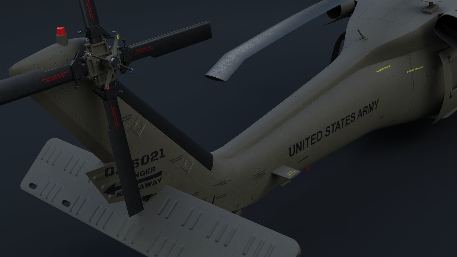 Sikorsky UH-60 Black Hawk plus 7 Skins 3D model | CGTrader