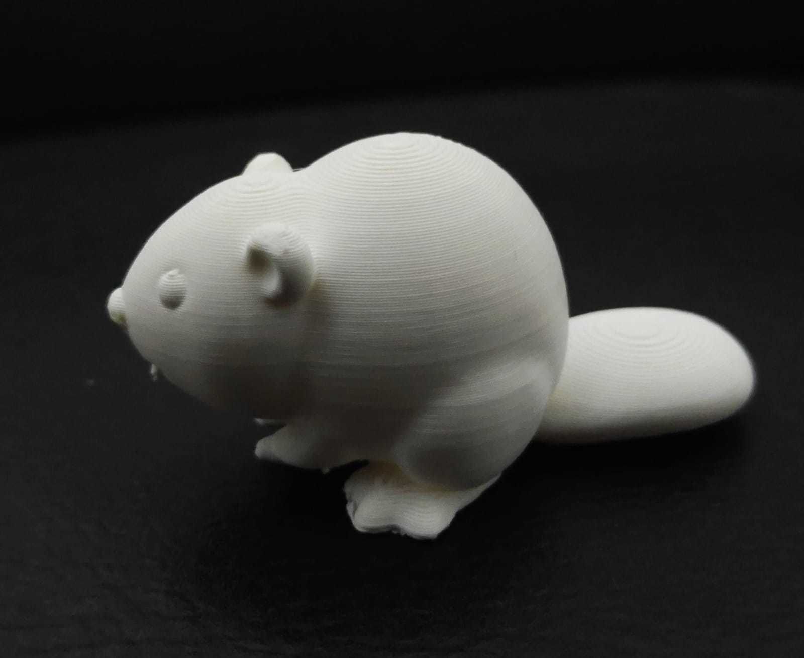 Little Beaver 3D model 3D printable | CGTrader