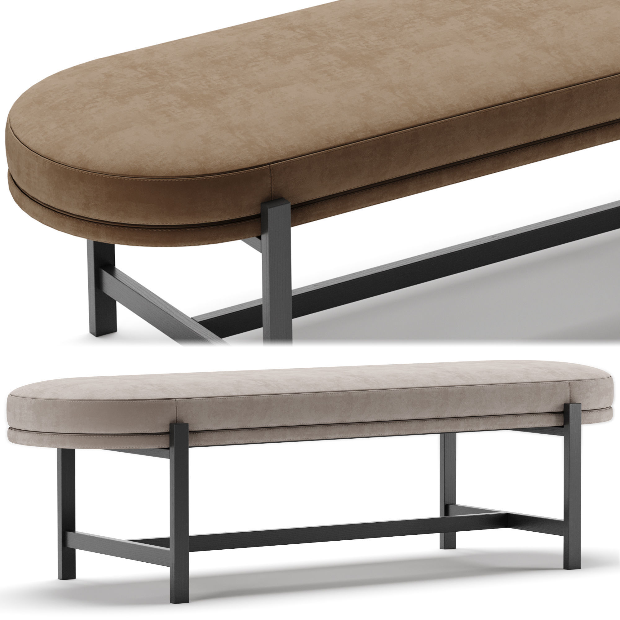 COLBERT indoor bench - Domkapa 3D model | CGTrader