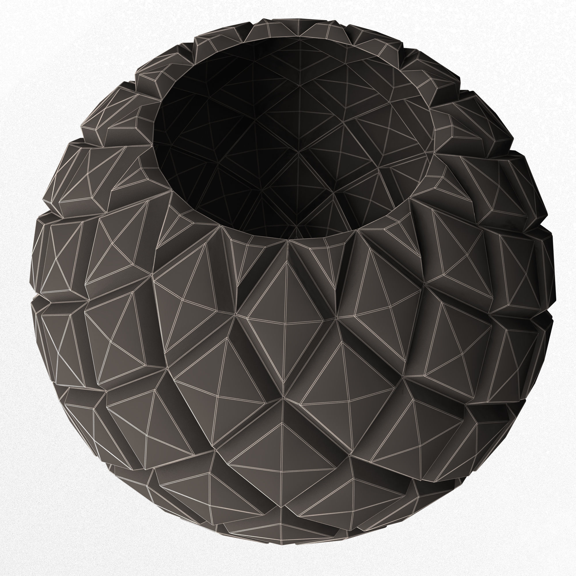 3D model Sphere with Rombs CNC VR / AR / low-poly | CGTrader