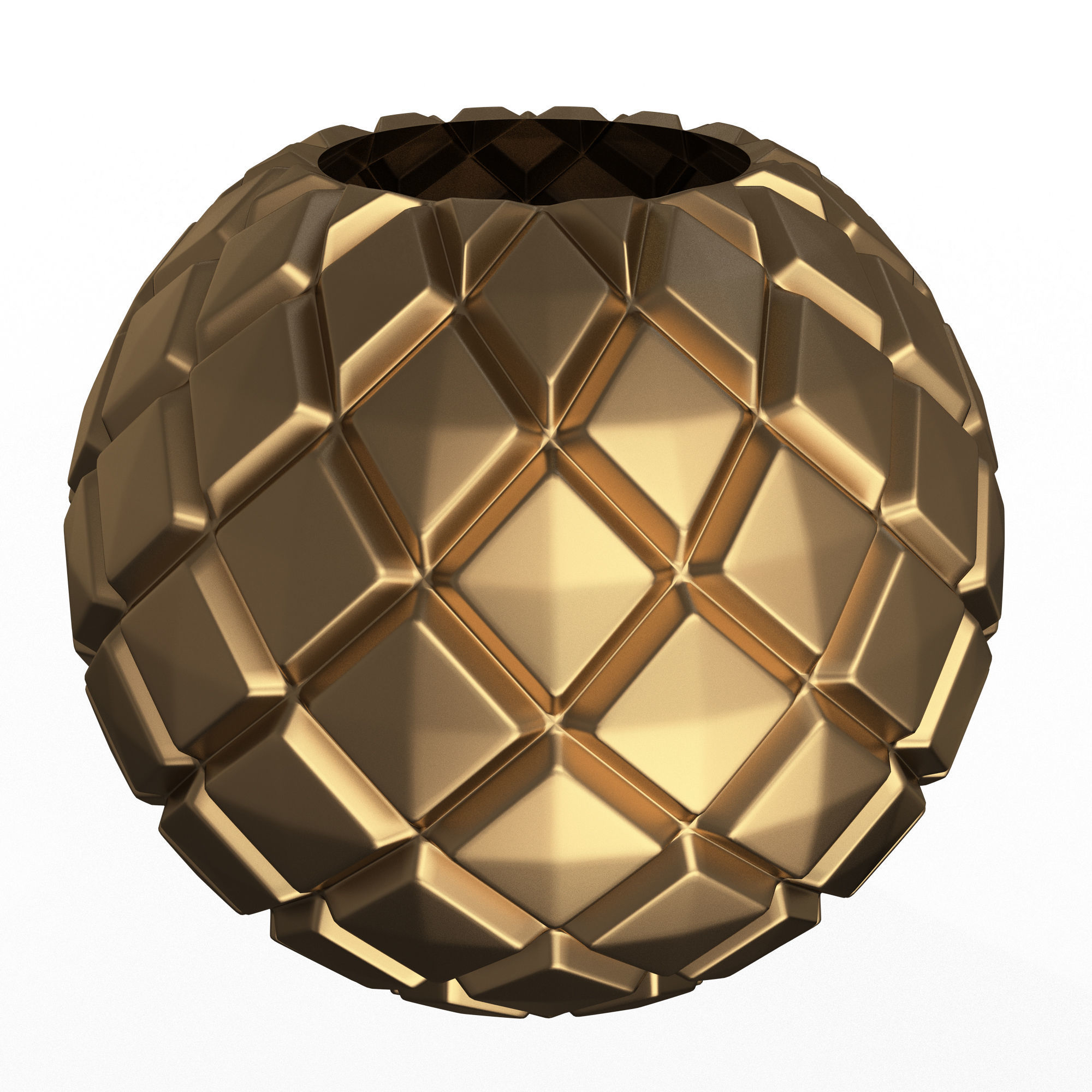 3D model Sphere with Rombs CNC VR / AR / low-poly | CGTrader