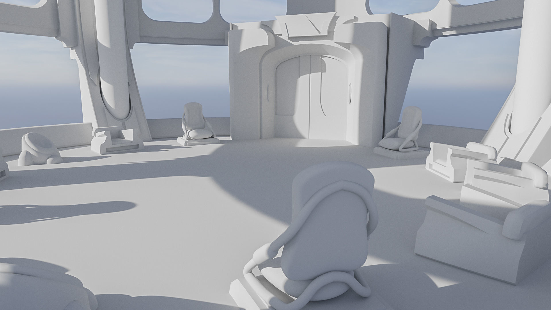 Jedi Council Chamber 3D model | CGTrader