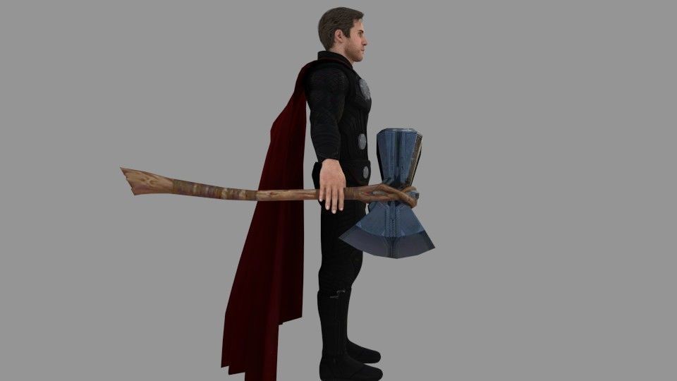 Thor Model 3D model | CGTrader