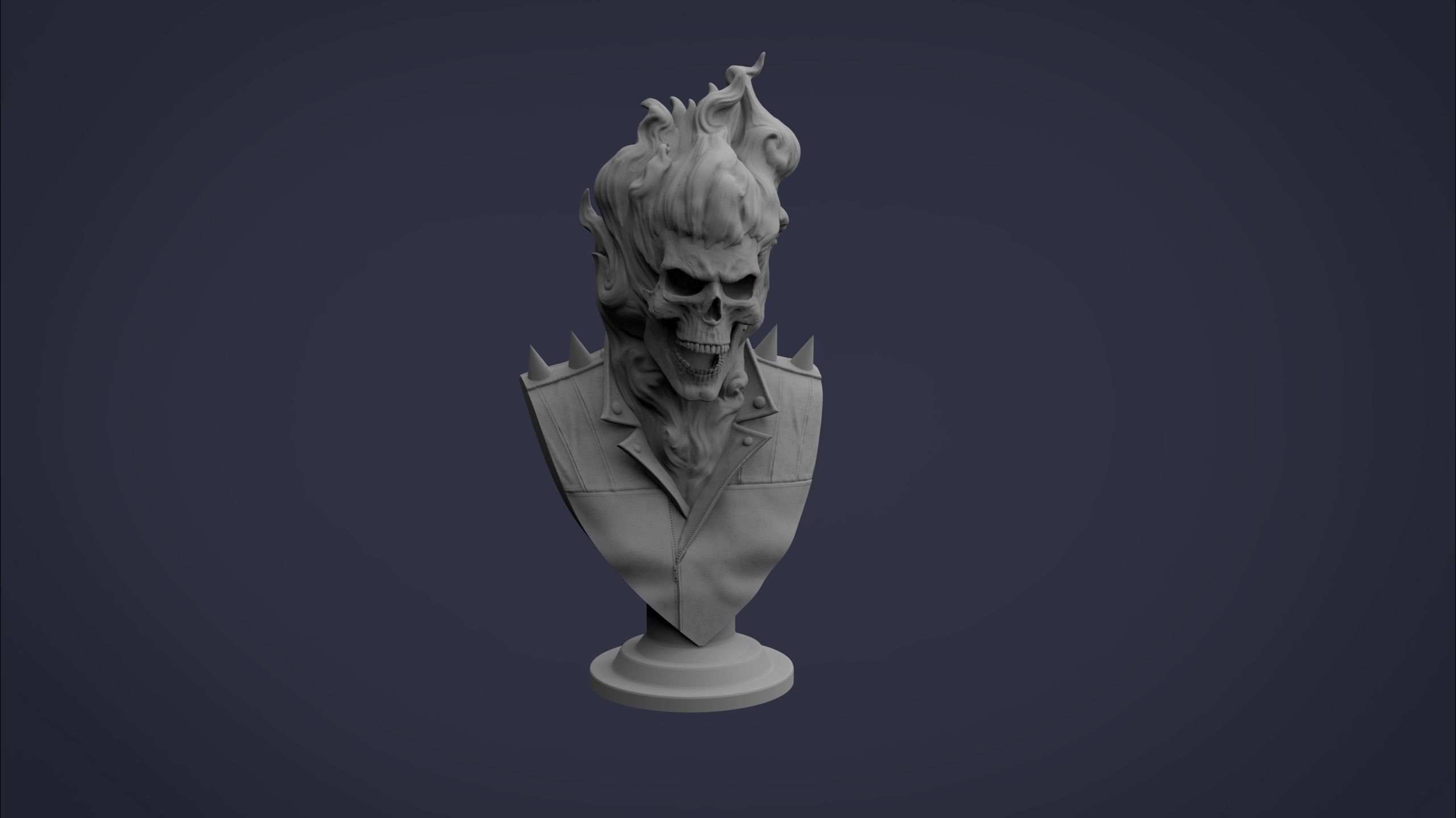 Ghost Rider 3D model 3D printable | CGTrader