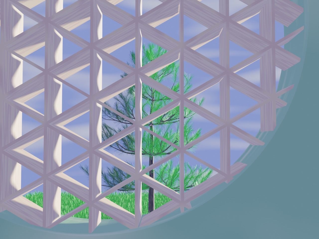 TriGrid and HexaGrid 3D model | CGTrader