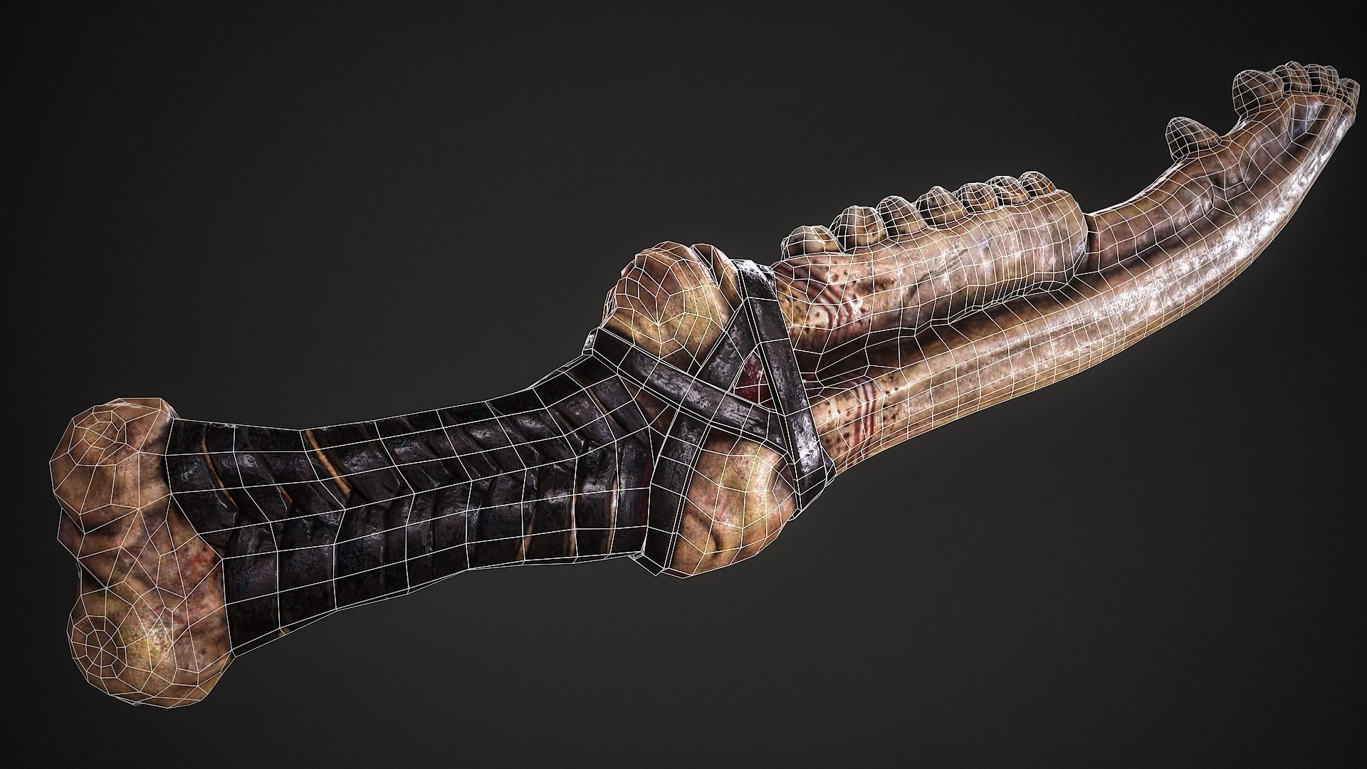 3D model The First Blade VR / AR / low-poly | CGTrader