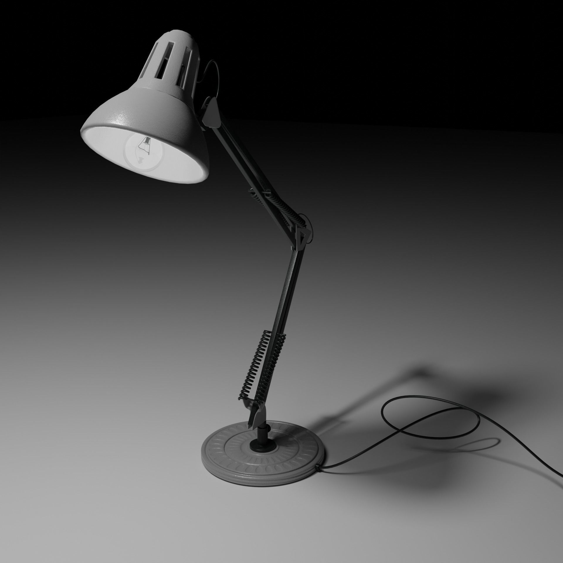 Desk Lamp free 3D model | CGTrader