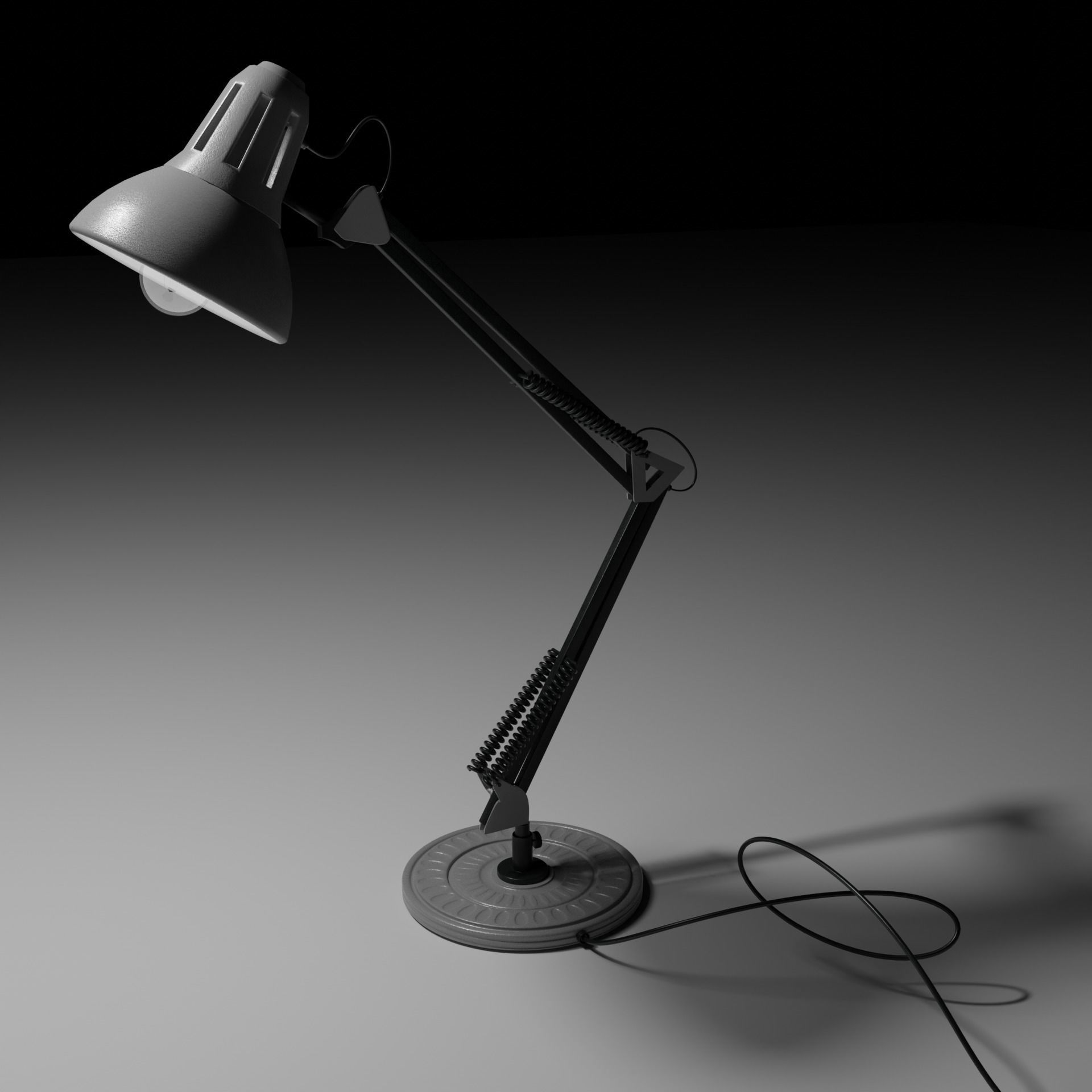 Desk Lamp free 3D model | CGTrader