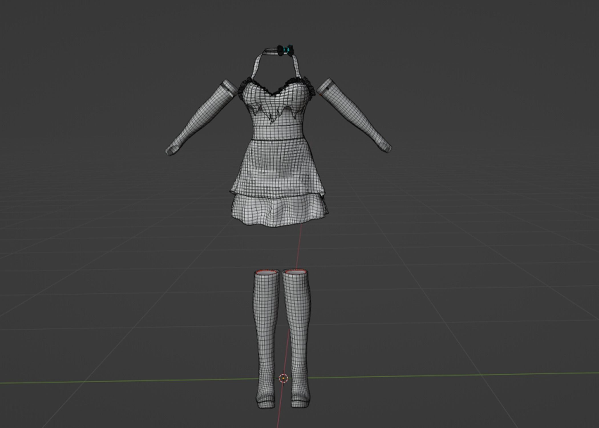 Evii 3D Clothing Asset 3D model rigged | CGTrader