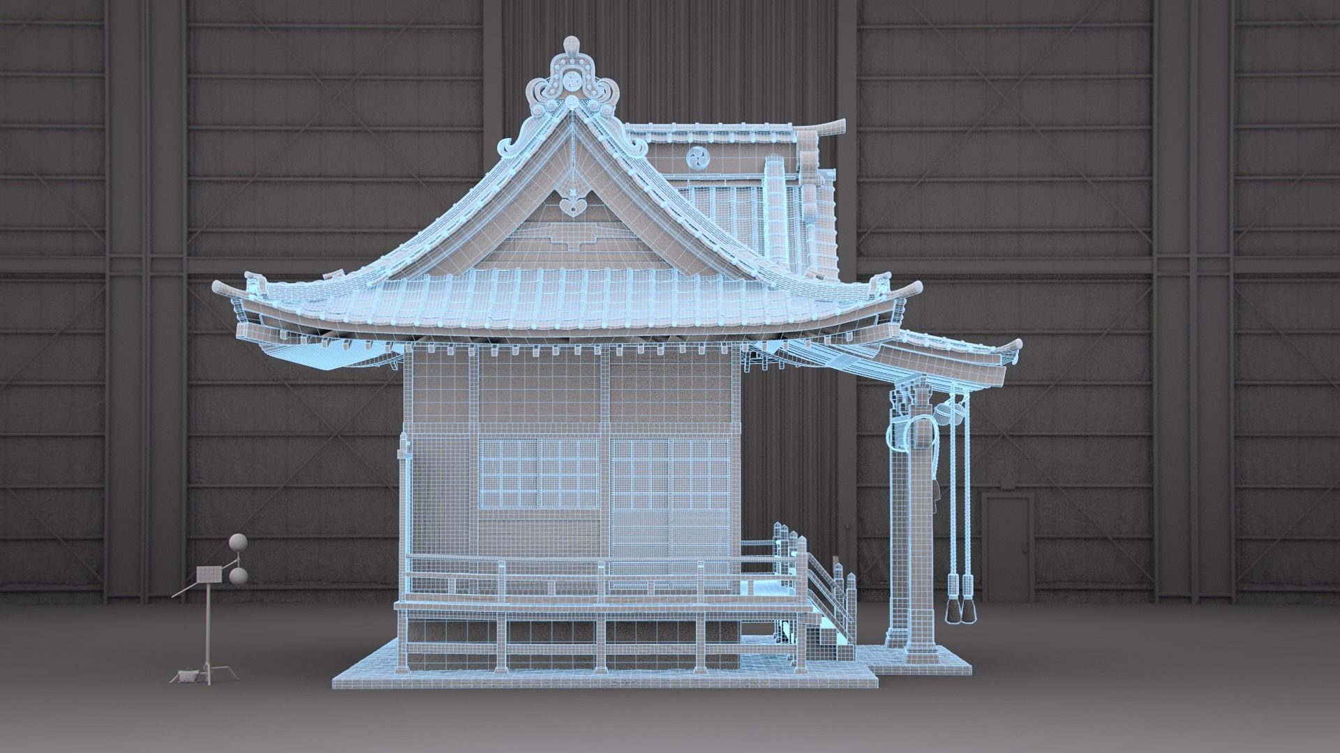 Shinto Shrine Japanese Temple 3D model | CGTrader