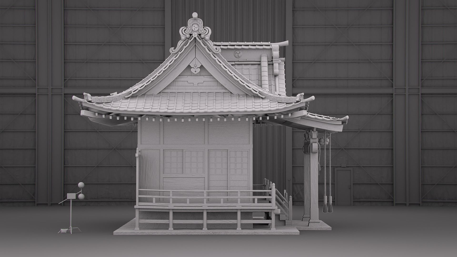 Shinto Shrine Japanese Temple 3D model | CGTrader