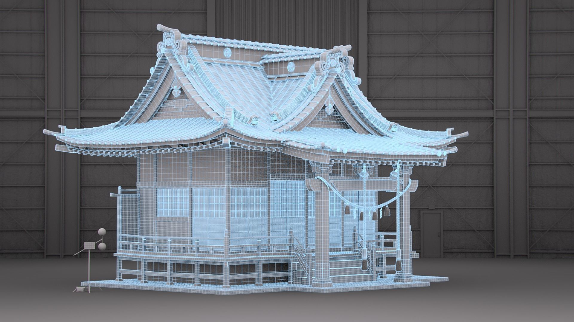 Shinto Shrine Japanese Temple 3D model | CGTrader
