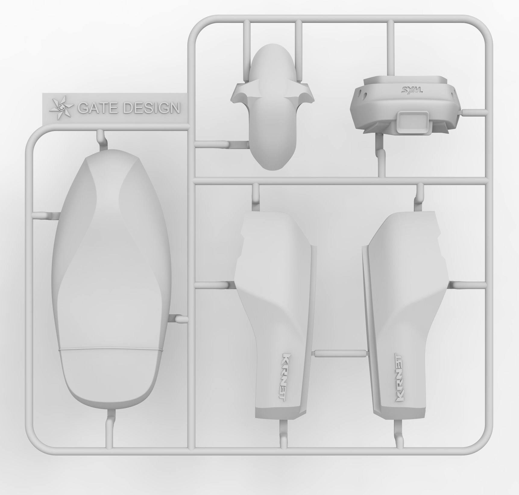 KRN 1-8 scale model 3D model 3D printable | CGTrader