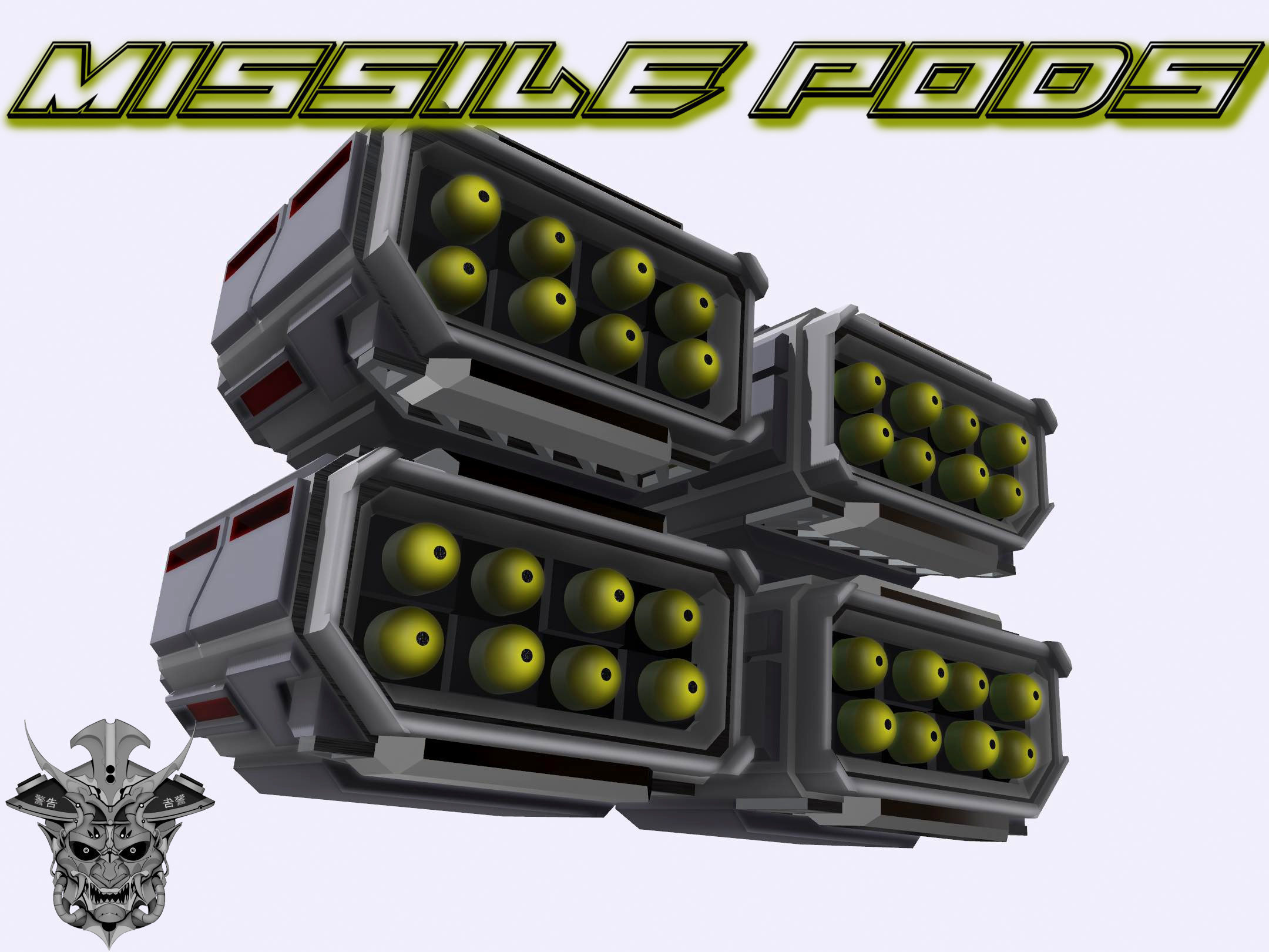 Gundam Missile Pods 3D model 3D printable | CGTrader
