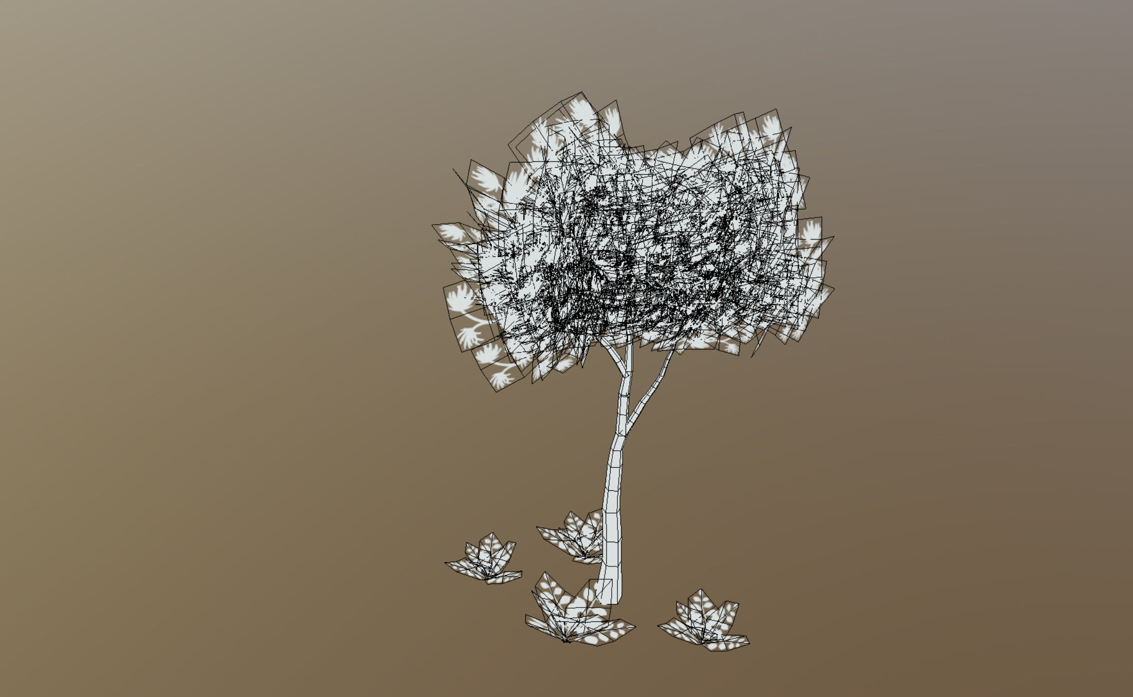 3D model Stylized Pine Spruce Tree PBR Game Ready Asset VR / AR / low ...