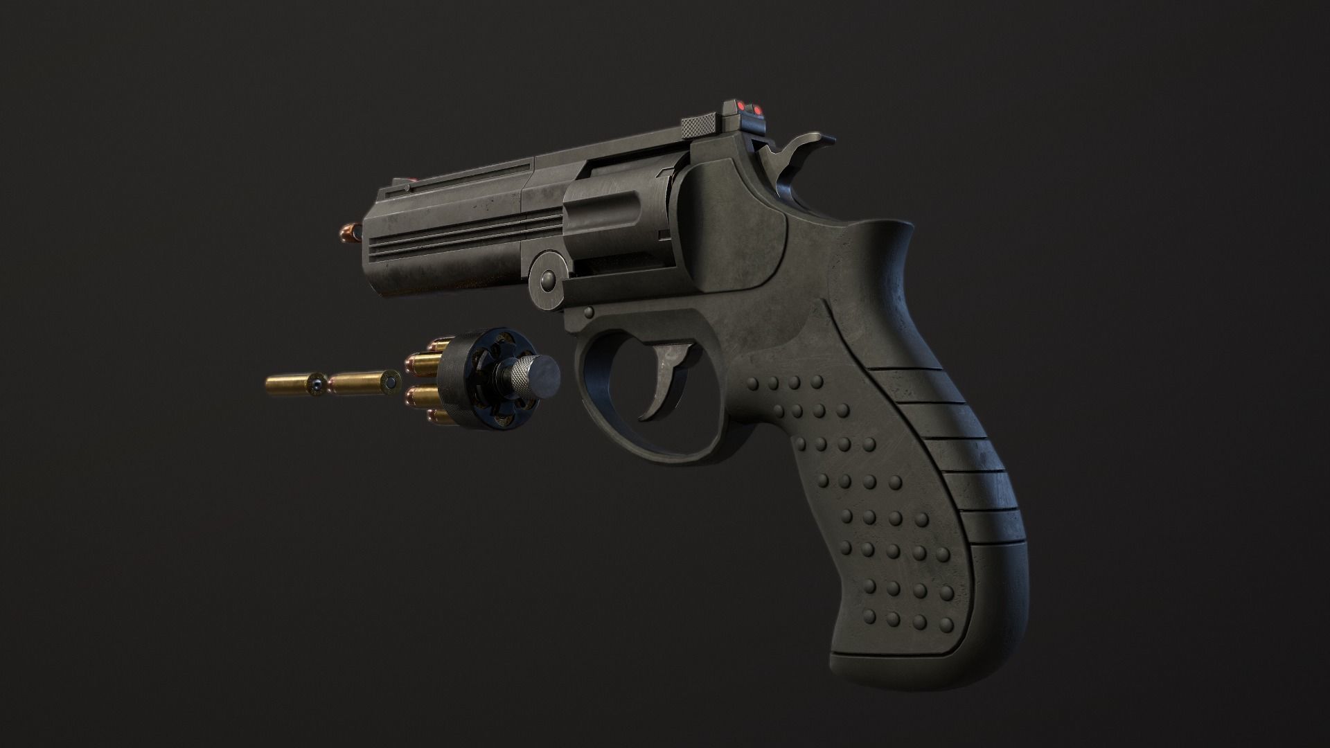 3D model MP-412 Rex Model and Textures VR / AR / low-poly | CGTrader