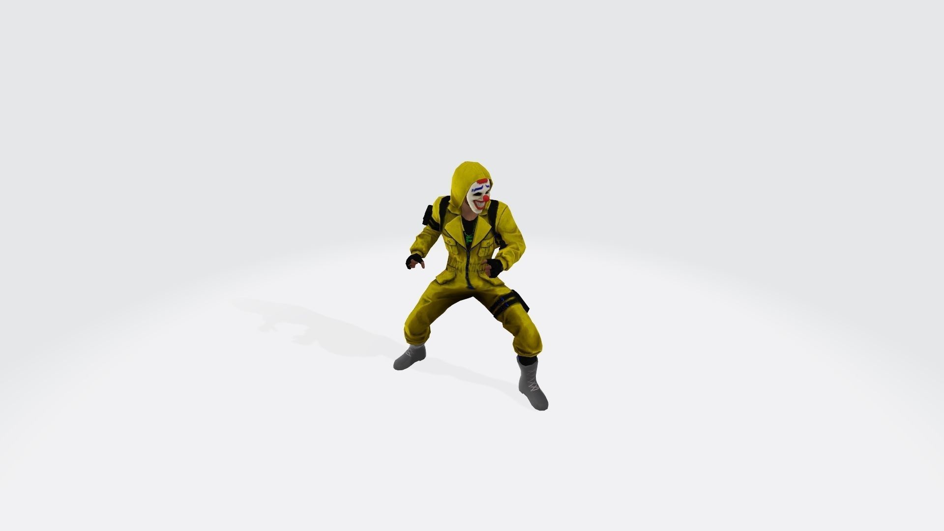 3D model Game Criminal Character VR / AR / low-poly | CGTrader