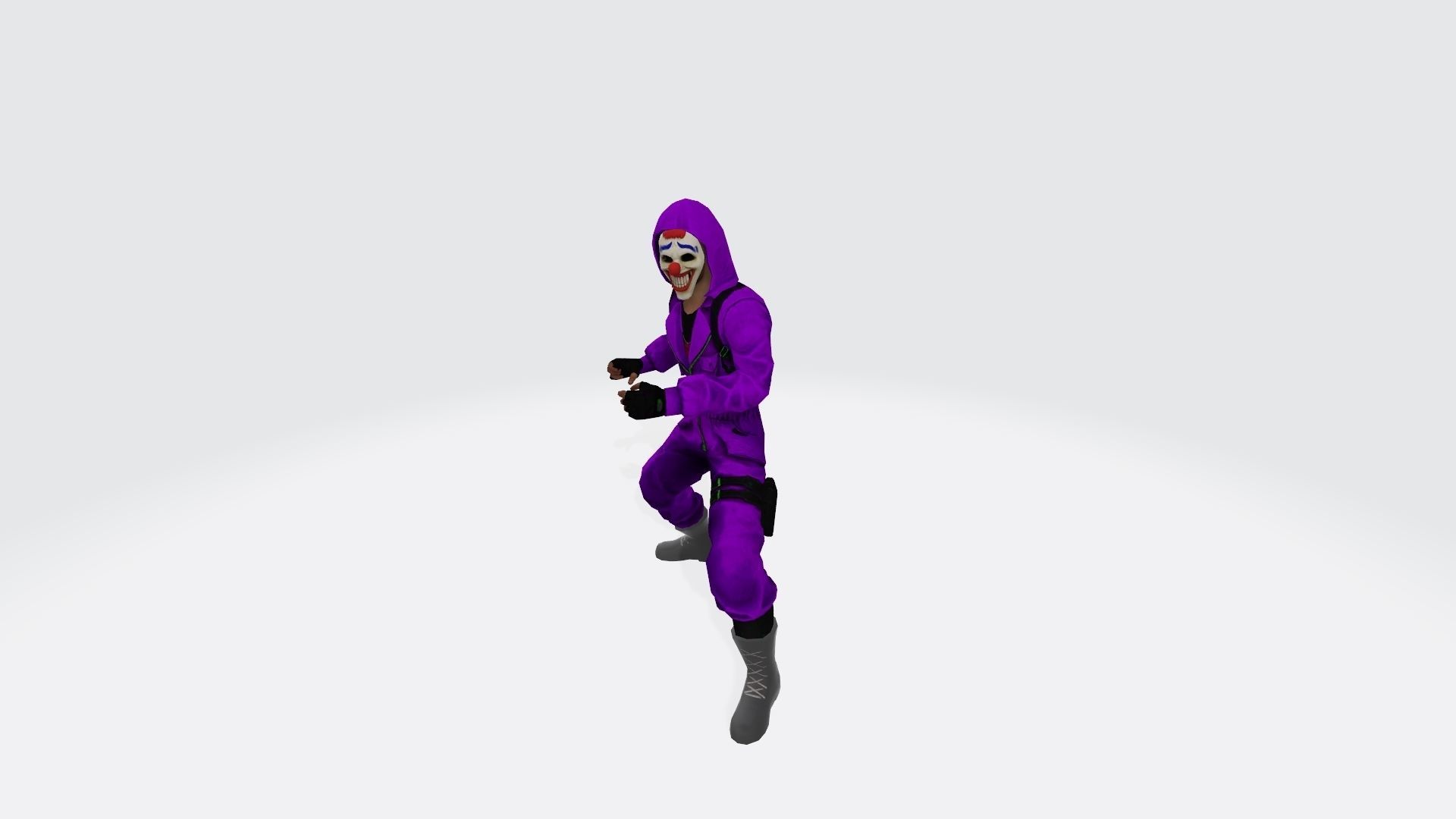 3D model Game Criminal Character VR / AR / low-poly | CGTrader