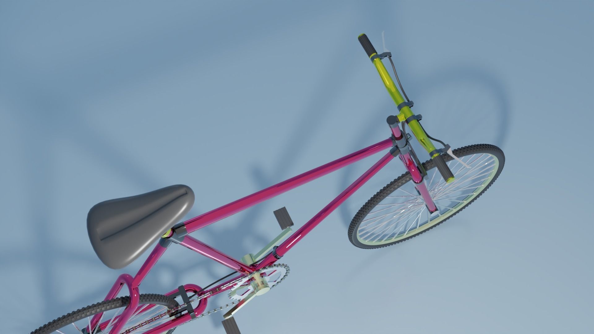 3D model Bi Cycle Low Poly VR / AR / low-poly | CGTrader