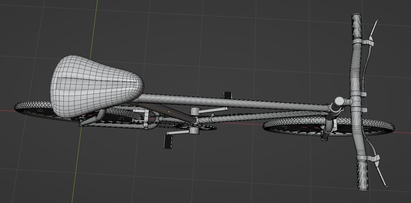 3D model Bi Cycle Low Poly VR / AR / low-poly | CGTrader