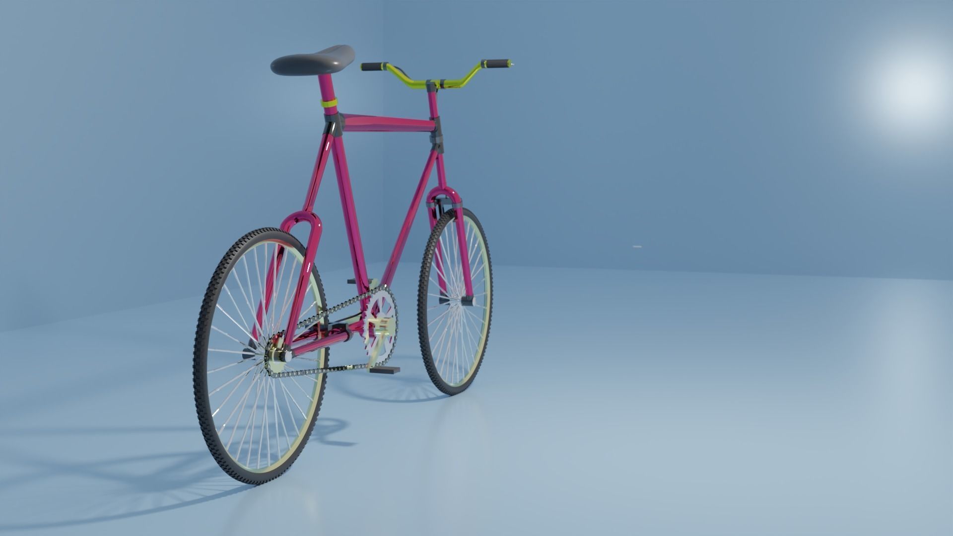 3D model Bi Cycle Low Poly VR / AR / low-poly | CGTrader